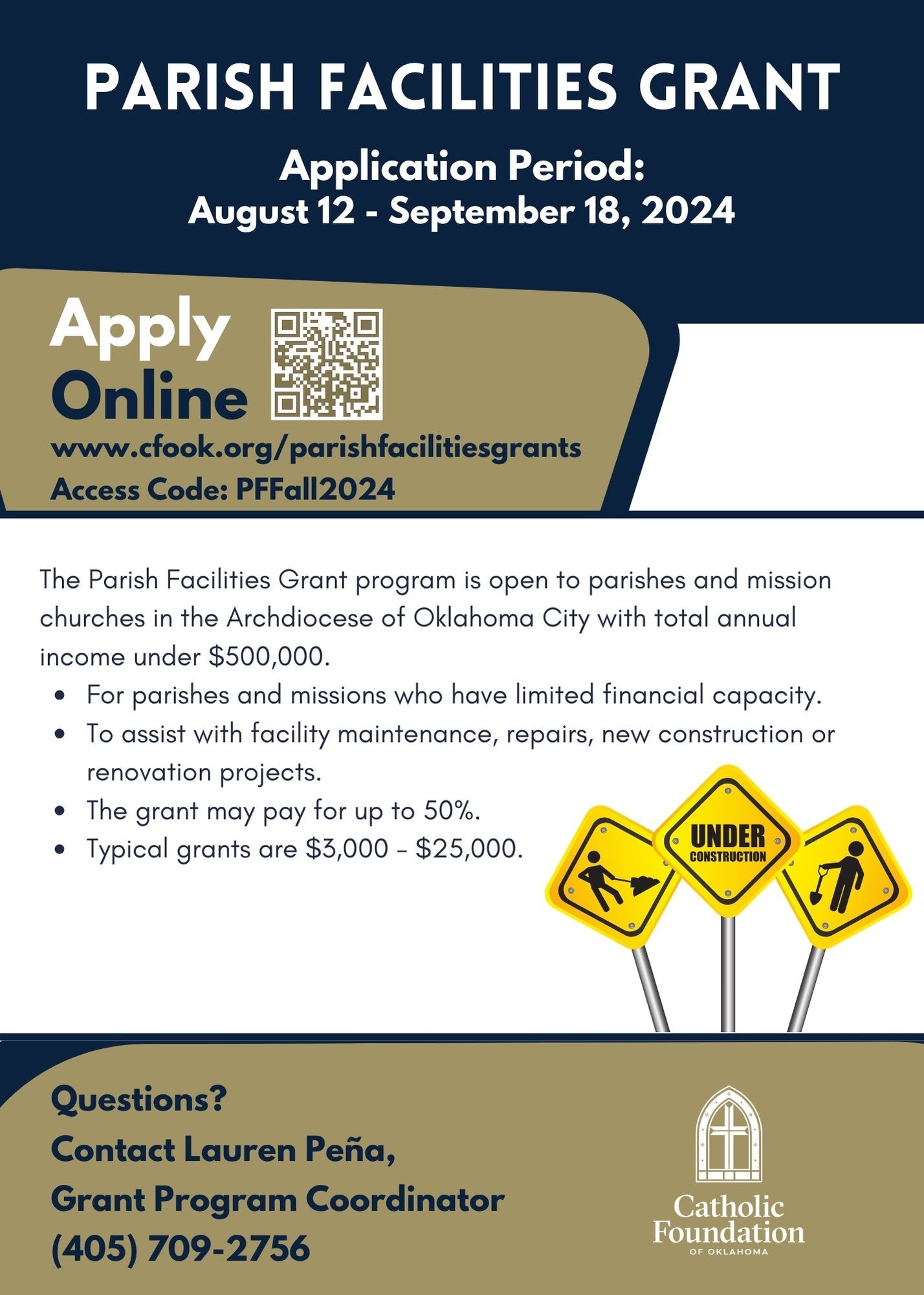 Parish Facilities Grants - Catholic Foundation of Oklahoma, Inc ...